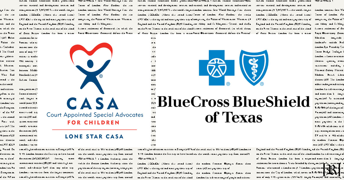 Lone Star CASA receives support from Blue Cross and Blue Shield of ...